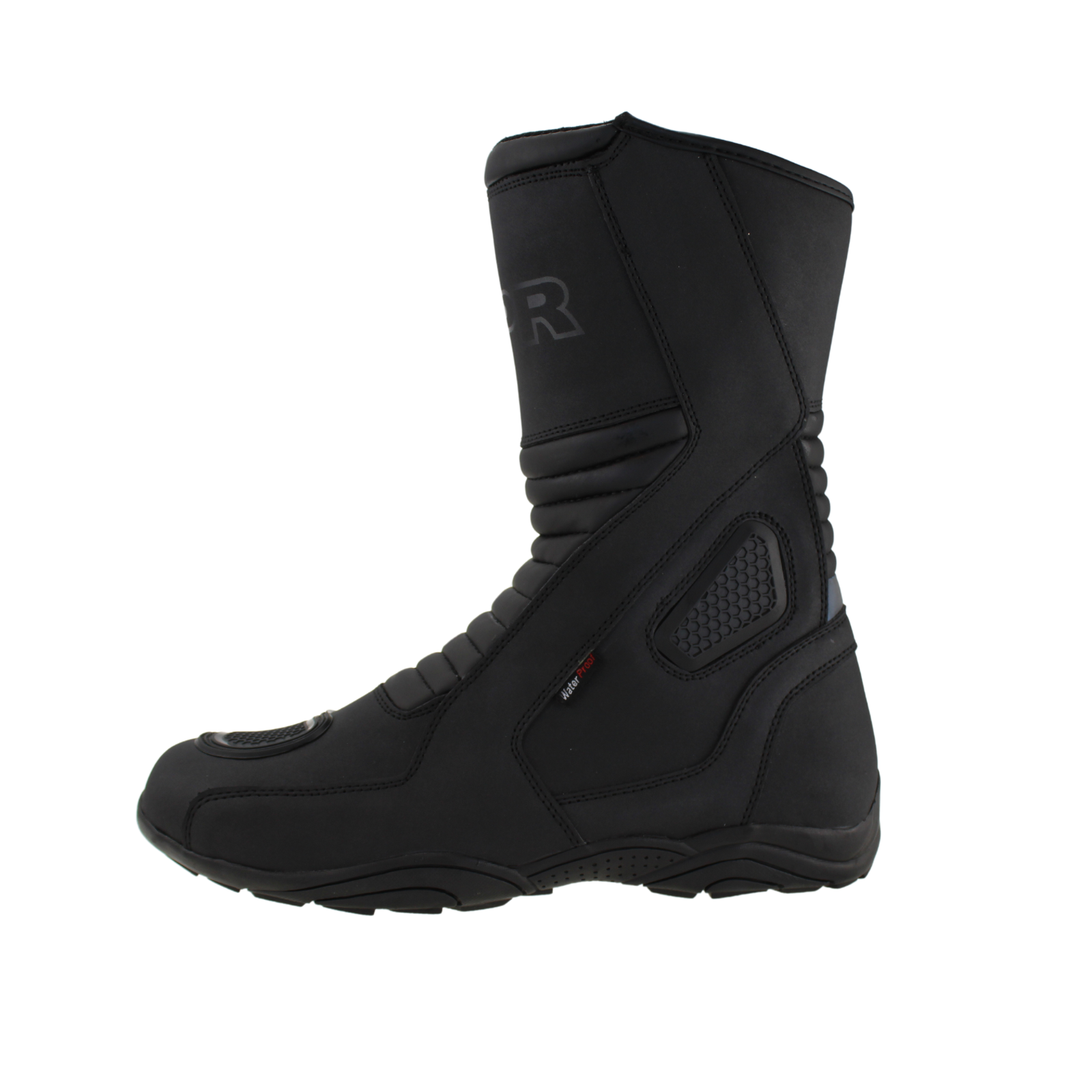 VPR R35 Leather Motorcycle Boots Men Waterproof Riding Touring ...