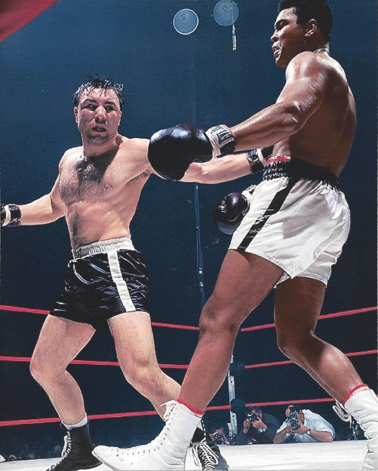 GEORGE CHUVALO vs MUHAMMAD ALI 8X10 PHOTO BOXING PICTURE | eBay