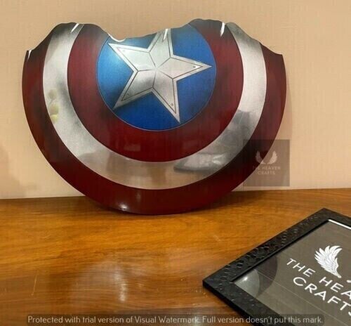 Captain America Broken Shield Marvel Legends 22 Avengers Shield Cosplay ...