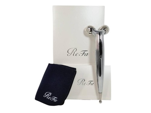 ReFa S CARAT RAY RF-SR2150B MTG Platinum Beauty Facial Roller Handy ...