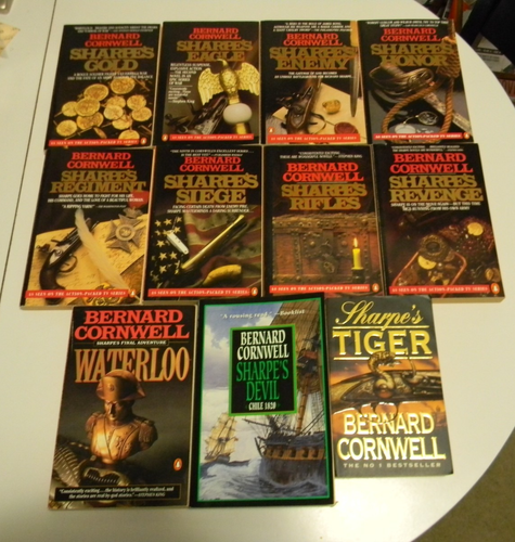 Lot of 12 Bernard Cornwell Richard Sharpe Series PBs | eBay