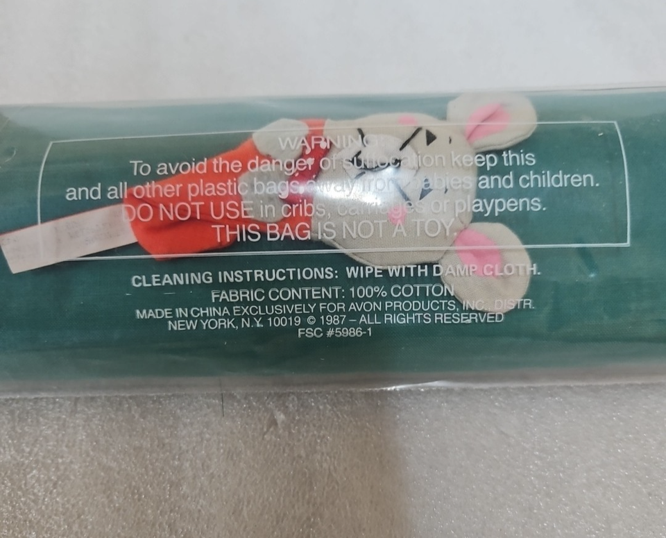 VINTAGE 1987 Avon Countdown to Christmas Advent Calendar with Mouse | eBay