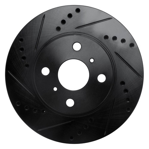 For Scion xB 04-06 eLINE Drilled & Slotted 1-Piece Front Driver Side ...