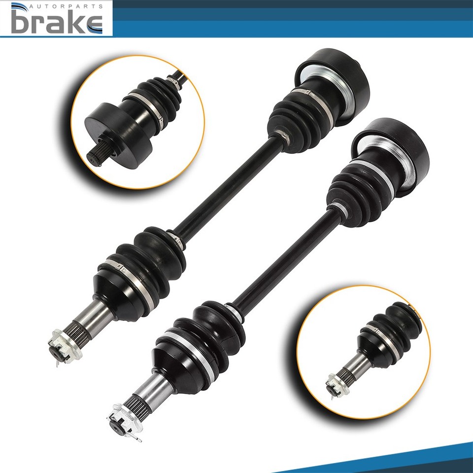 2x Front CV Axle Left Right For Arctic Cat 400 500 550 650 700 ...
