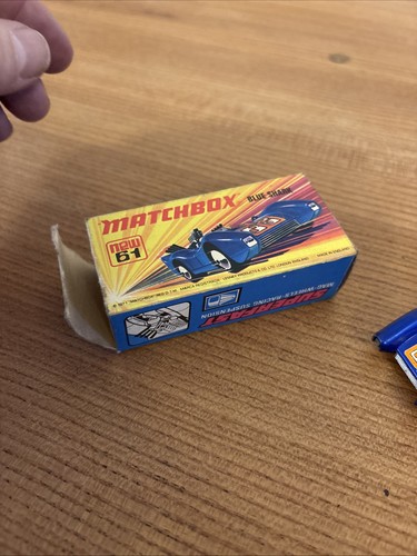 Matchbox Superfast / 61 Blue Shark Racer in Type I Box | eBay UK