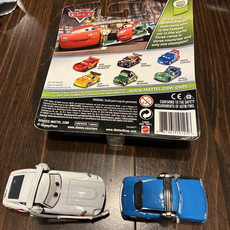 Disney Pixar Cars Lot of 3 Crew Chiefs Cruz Besouro Mach Matsuo Bruno ...