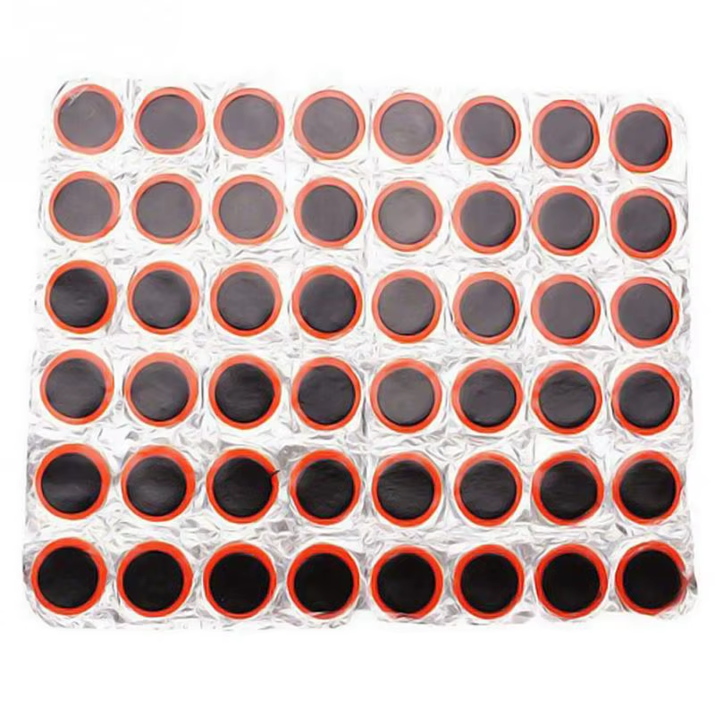 48PCS Bike Tire Patch Bicycle Tyre Tube Puncture Repair Rubber Patches ...