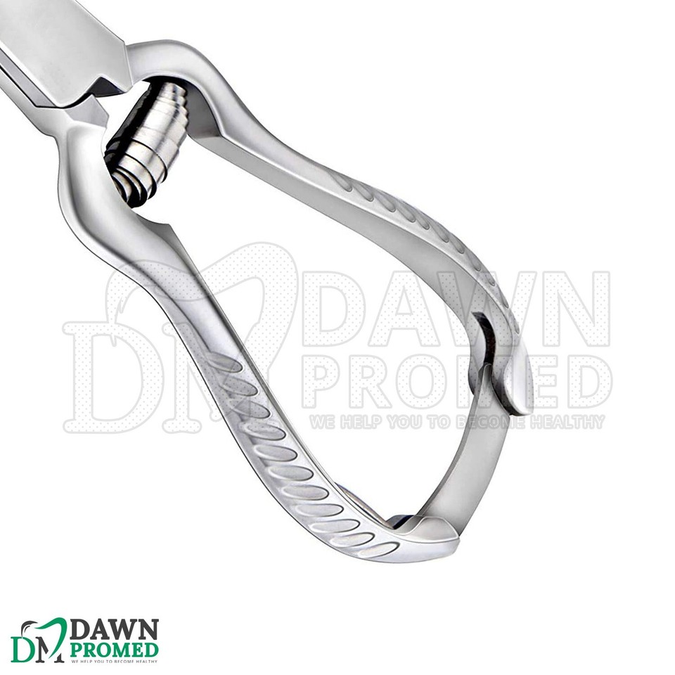 Toe Nail Cutter Barrel Spring 4.5" Ingrown Nail Nipper Clipper Locking ...