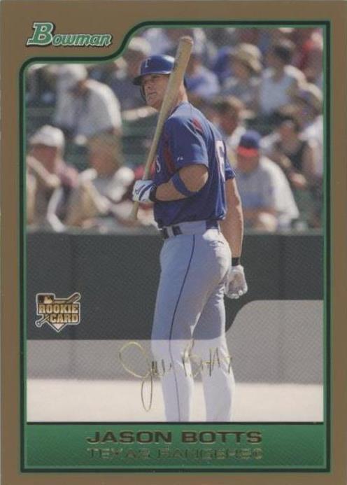 2006 Bowman - Jason Botts #210 Gold for sale online | eBay