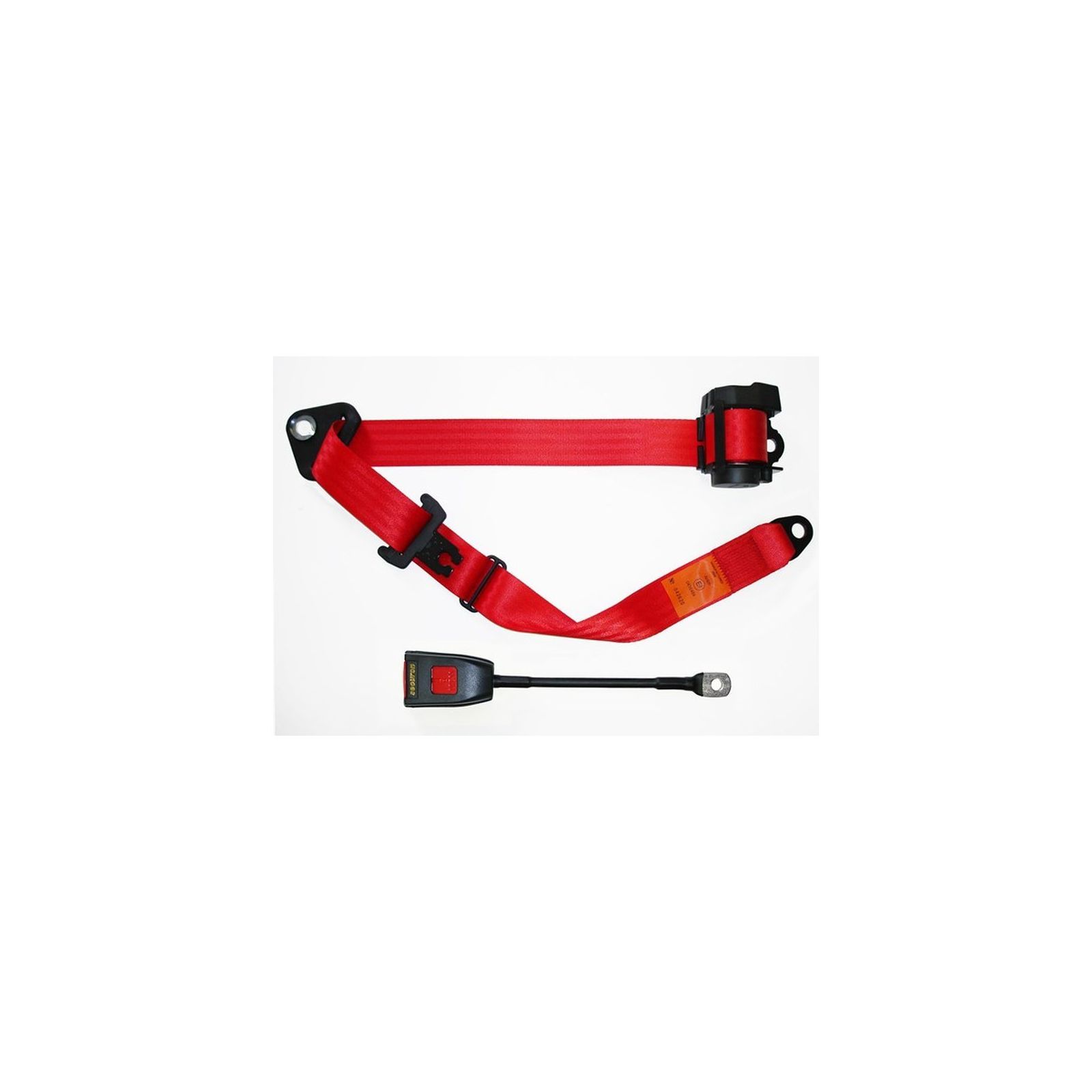SECURON SEAT BELT - AUTO LAP DIAGONAL (RED) ACCESSORIES STYLING ...