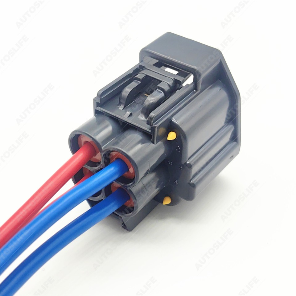 For 2005-2013 Ford Mustang 4-Way Radiator Cooling Fan Connector Harness ...