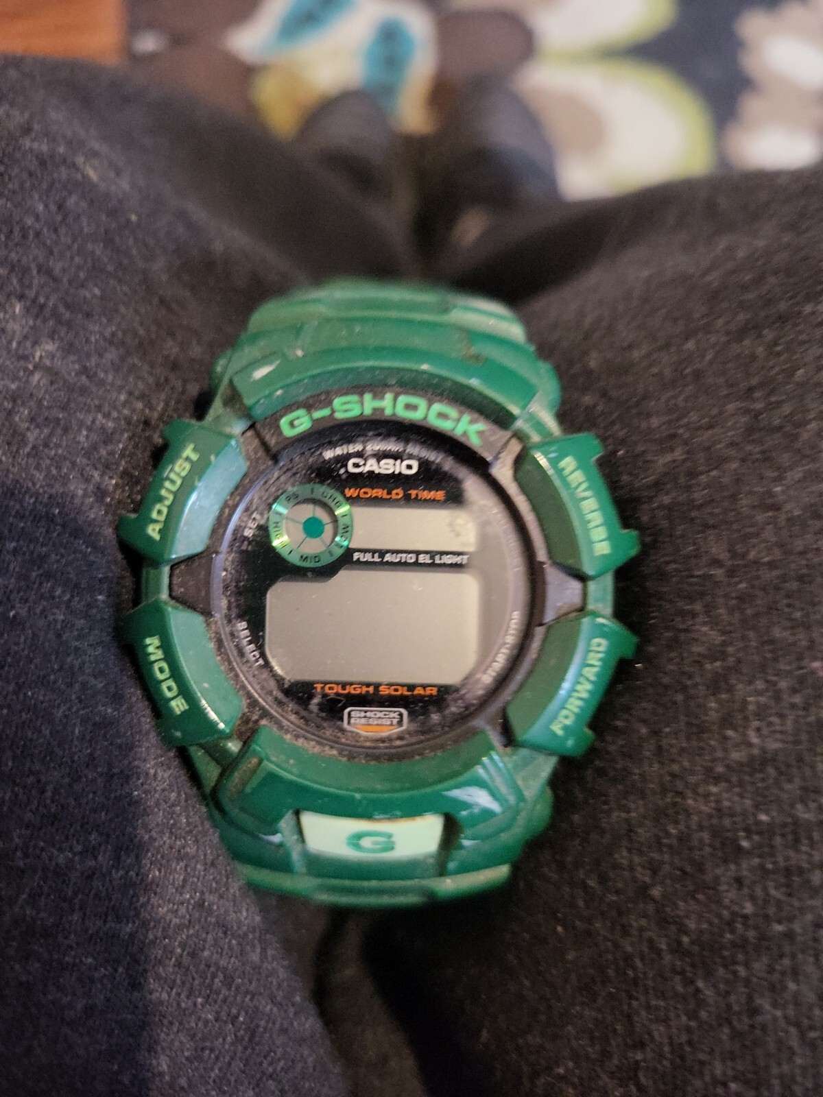 RARE! Casio G-SHOCK 3192 Men's SOLAR G-2300GR Limited Edition Go Green ...