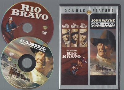 Rio Bravo Cahill United States Marshall (DVD, 2 Disc) John Wayne Double ...