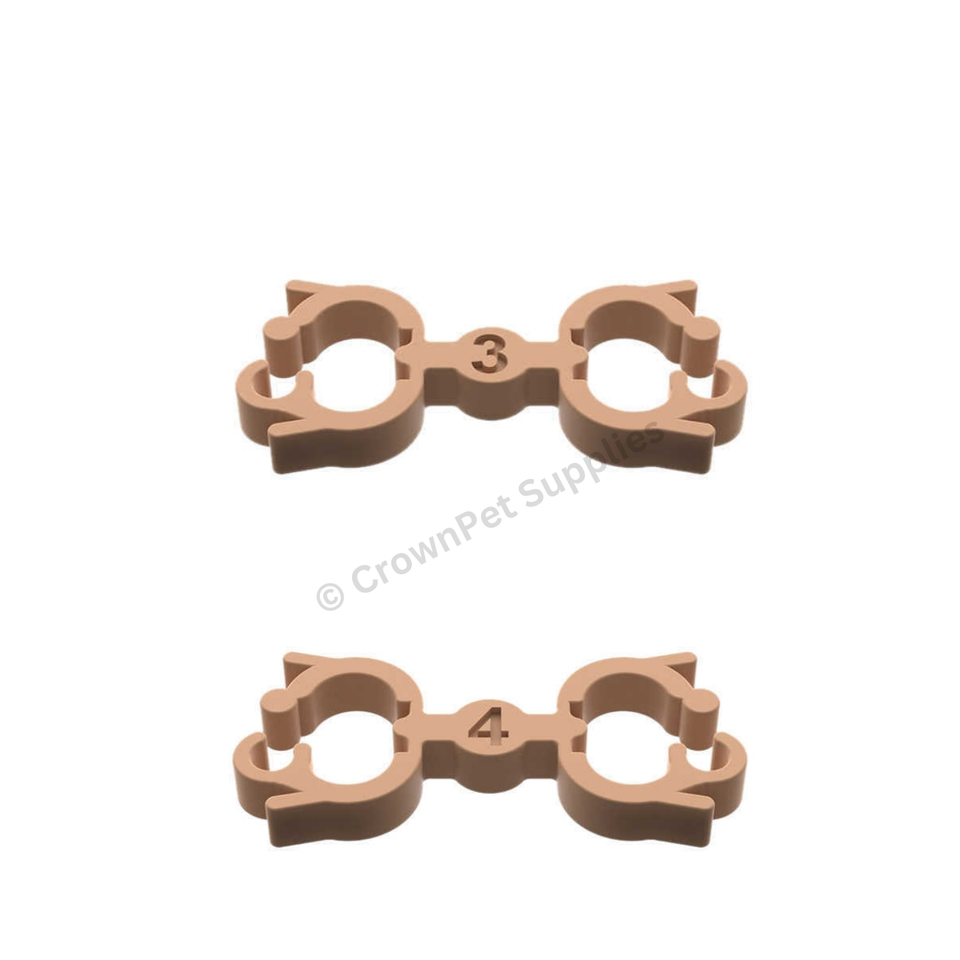 Splayed Leg Treatment Bracelet Bird Parakeet Bands Leg Ring 4 mm 3 mm ...