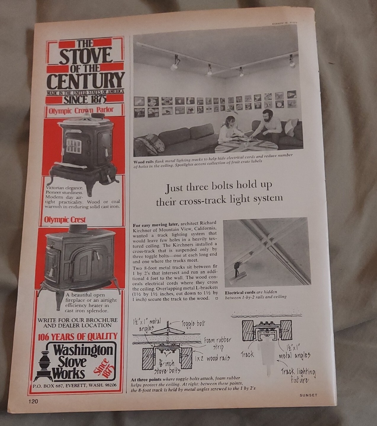 1981 print ad-Washington Stove Works-The Olympic Crown Parlor-The ...