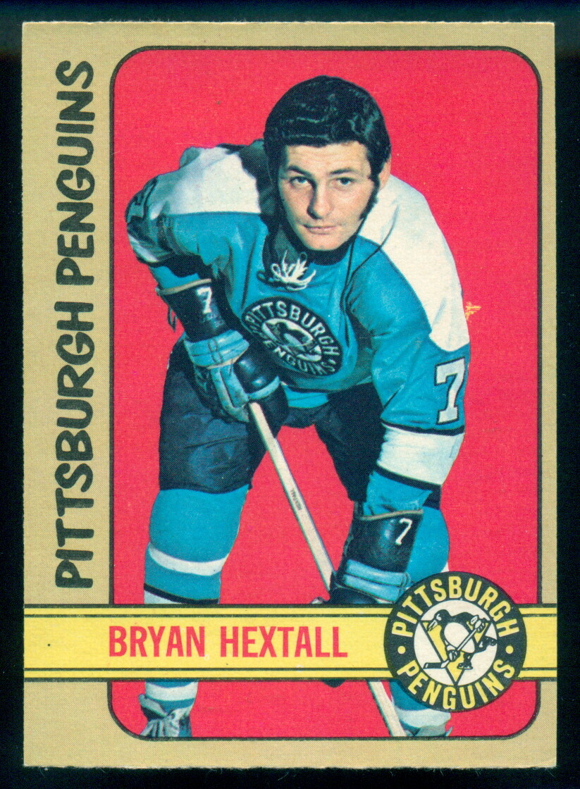 1972-73 OPC O PEE CHEE HOCKEY #174 BRYAN HEXTALL EX-NM PITTSBURGH ...