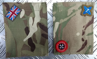 MTP Blanking Patches with St John Ambulance & 1 Star TRF Patch British ...