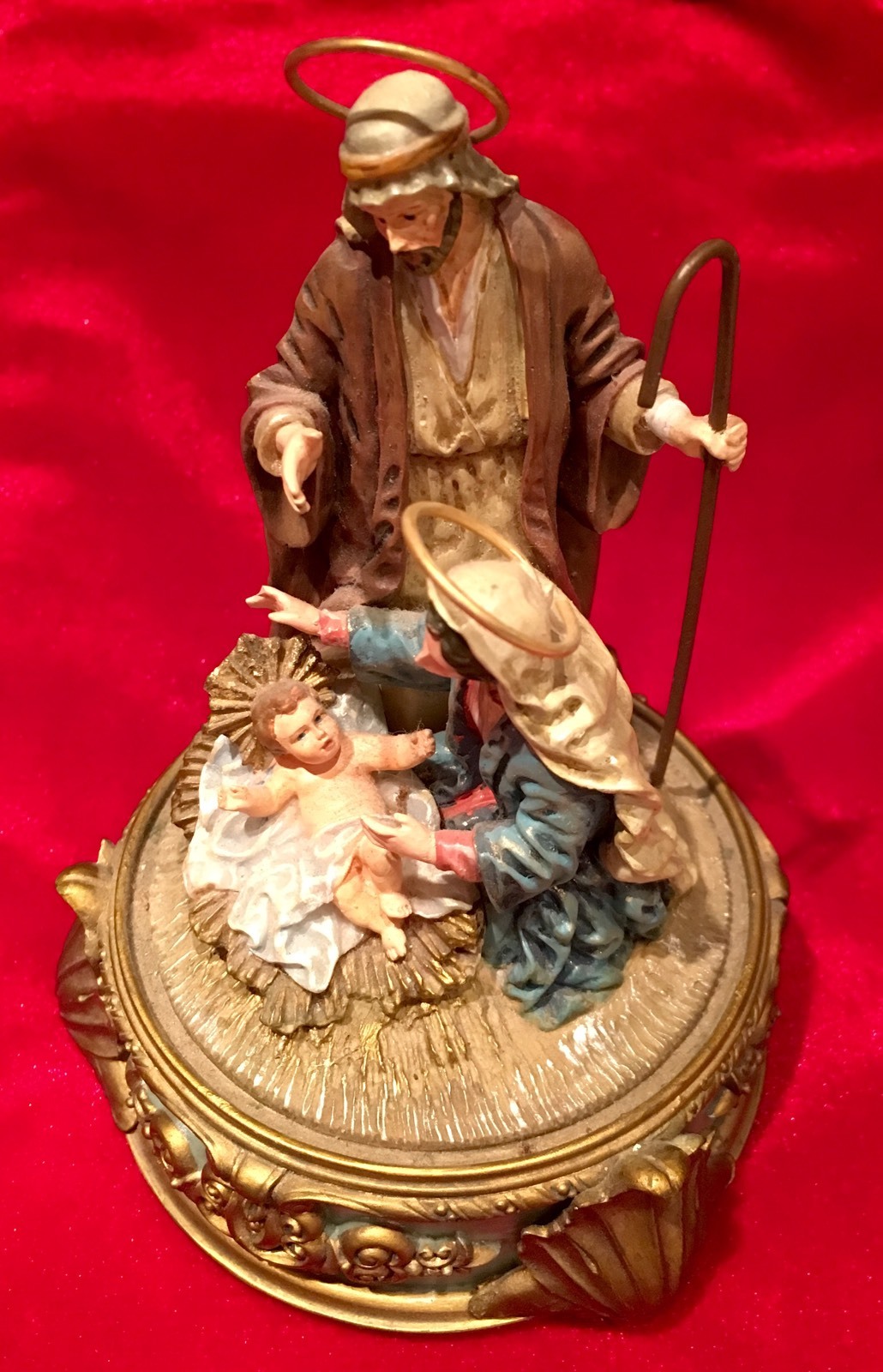 Teleflora Nativity Music Box "O Little Town of Bethlehem" | eBay