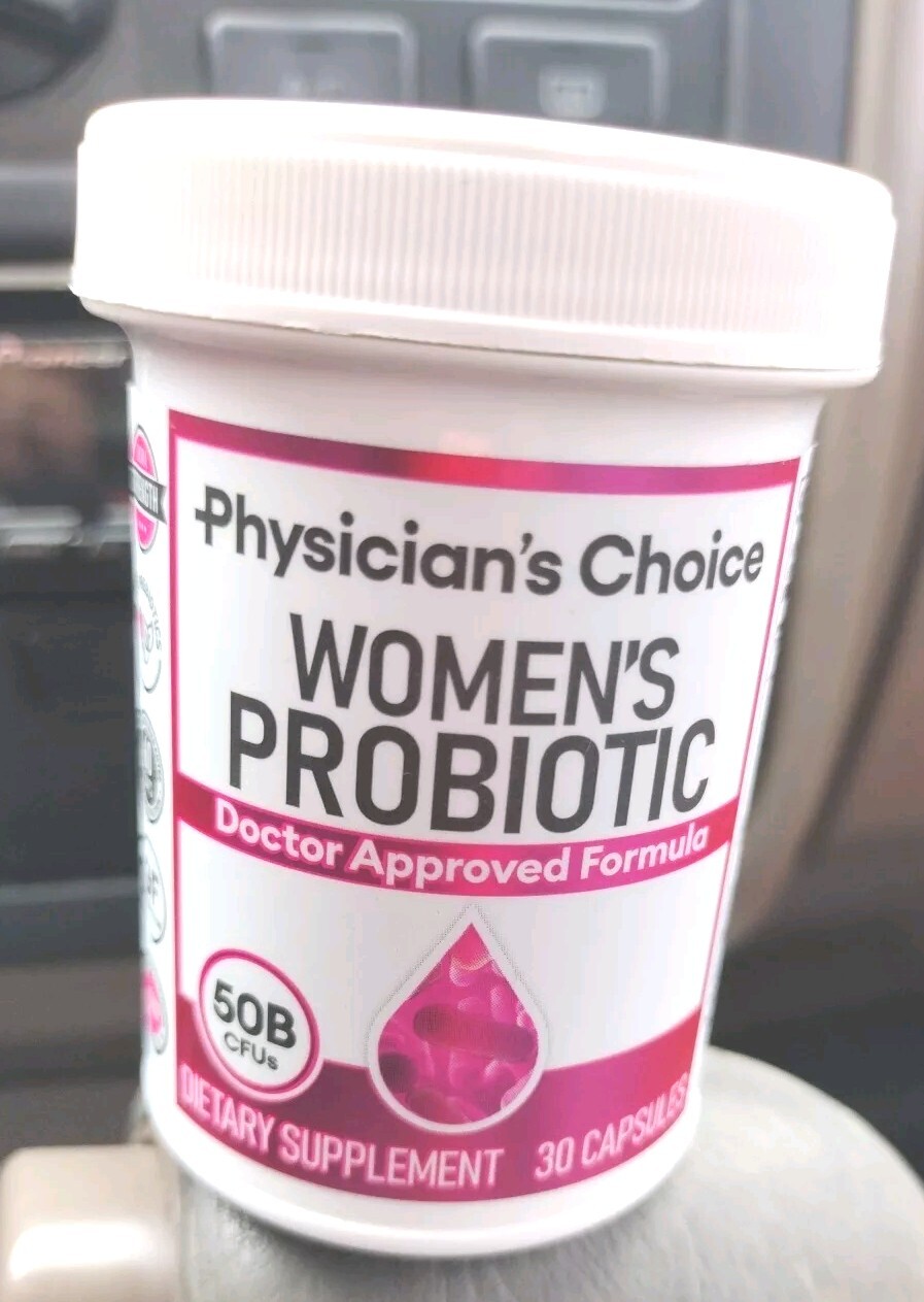 Physician's Choice Women's Probiotic - 30 Capsules -50 B CFUs Ex 01/05 ...