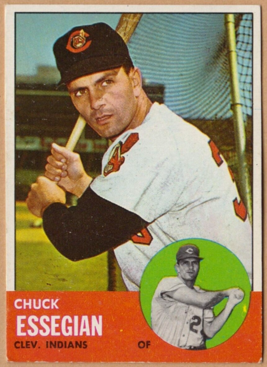 1963 Topps Baseball #103 Chuck Essegian [EX+] | eBay