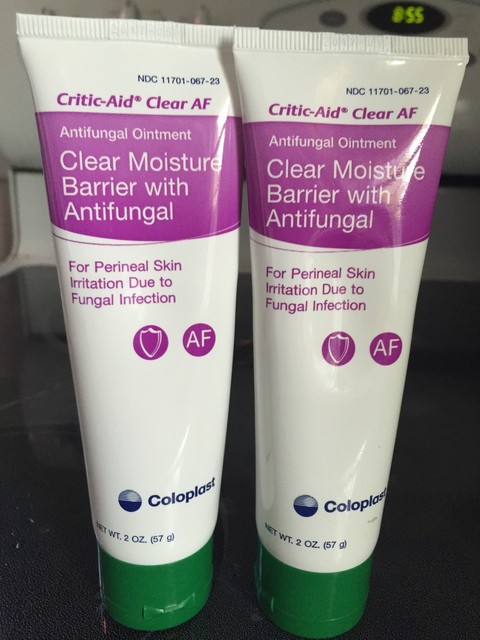 4 Tubes Of Critic -Aid Clear AF Clear Moisture Barrier with Antifungal ...