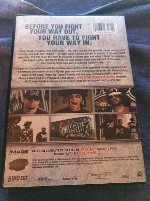 TapouT: The Complete Series (DVD, 2010, 5-Disc Set)**FREE SHIPPING ...