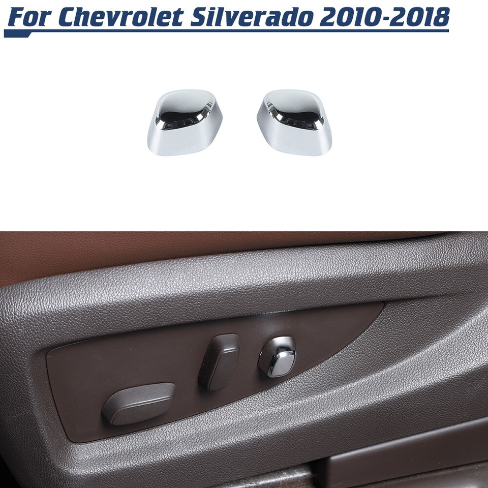 Chrome Interior Exterior Conosle Trim Cover For Chevy Silverado SIERRA ...