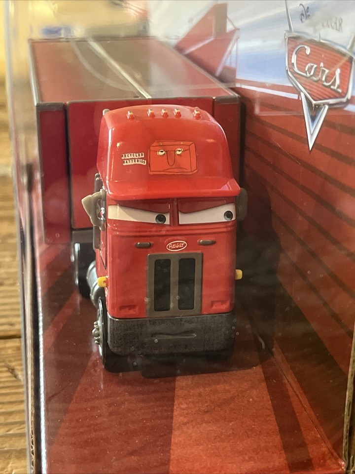 DISNEY PIXAR CARS JERRY RECYCLED BATTERIES SEMI TRUCK HAULER FIGURE | eBay