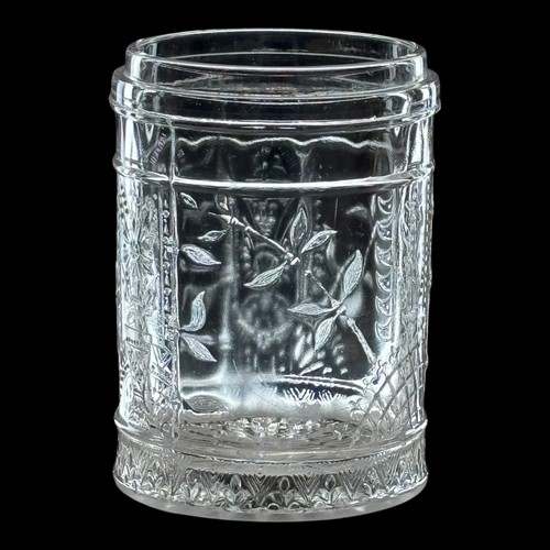 Victorian Antique Silver Plate Glass Pickle Castor Jar Set with Stand ...