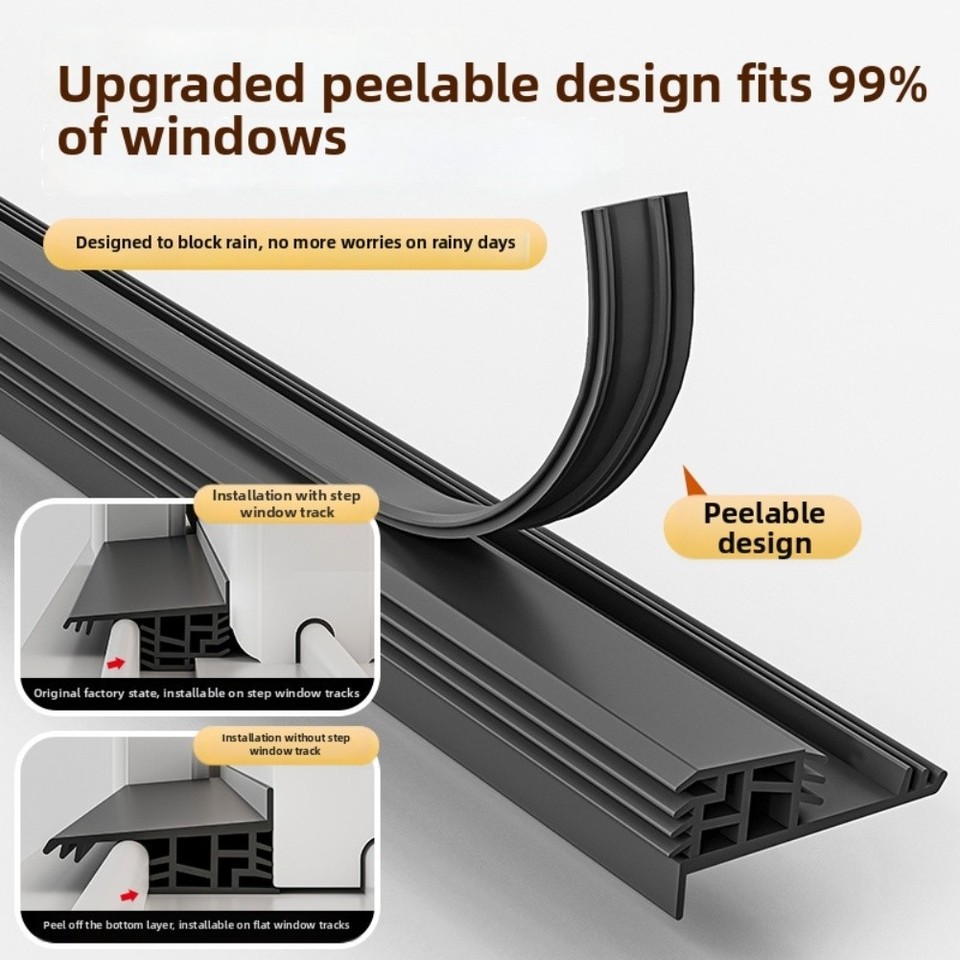 For Window Water Blocking Strip for Sliding and Casement Sash Rainproof ...