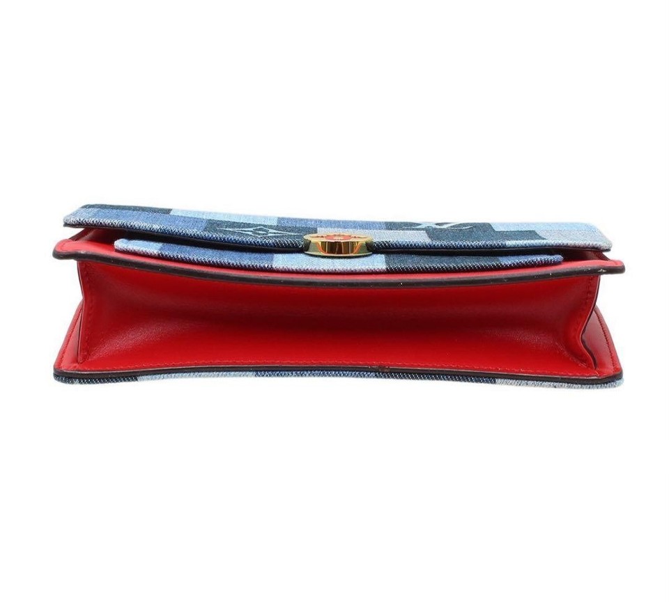 Louis Vuitton Monogram Denim Chain Wallet M69036/SP4169 #M53 | eBay UK