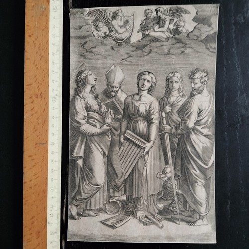 Marcantonio RAIMONDI School Renaissance Engraving after Raphael, Early ...