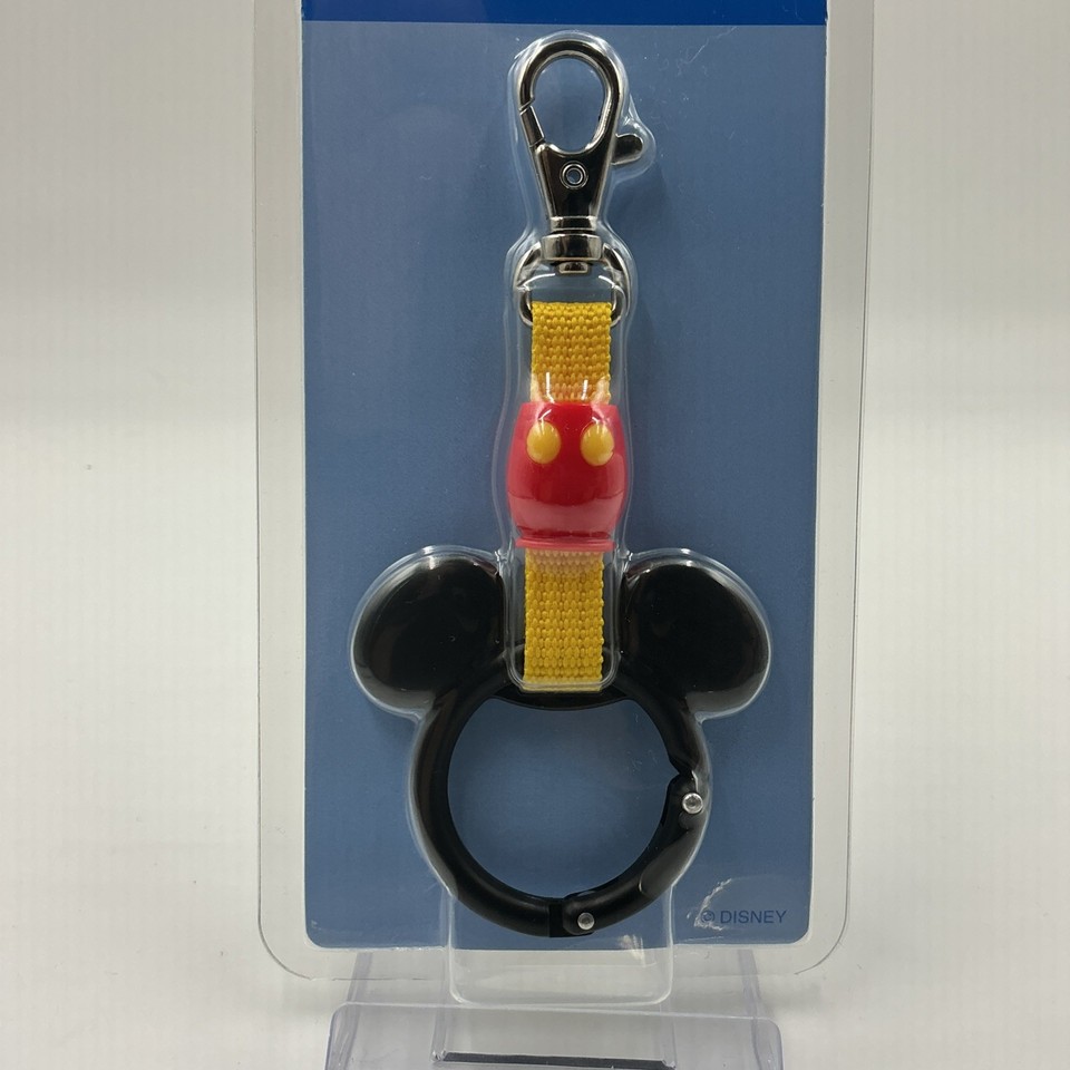 2024 Tokyo Disney Parks Mickey Mouse Carabiner Strap Key Chain Resort ...