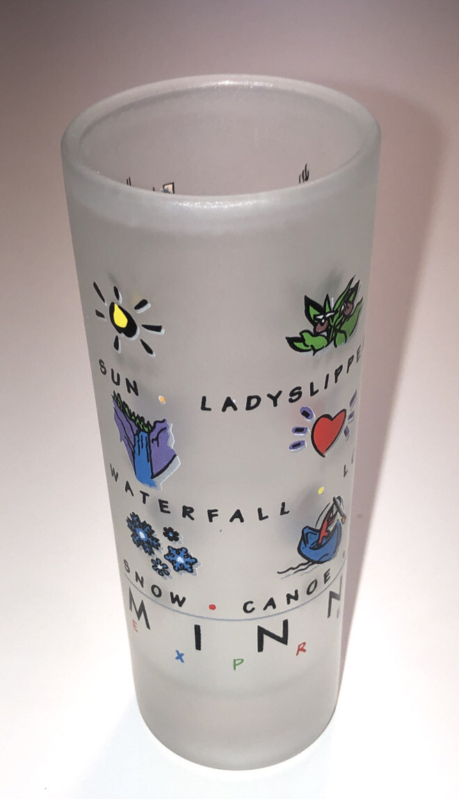 Minnesota Expressions “Fun Things To Do” Tall Souvenir Shot Glass | eBay