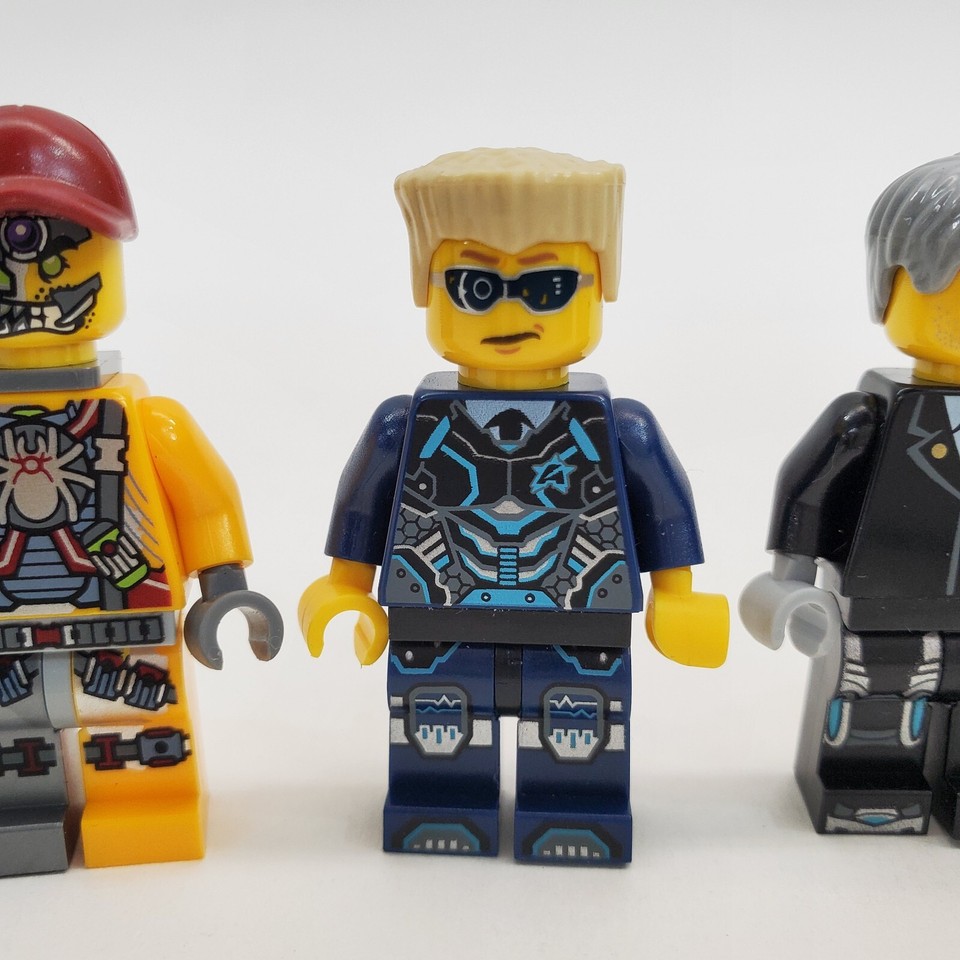 LEGO Ultra Agents Spyclops Solomon Blaze Agent Trey Infearno uagt019-20 ...