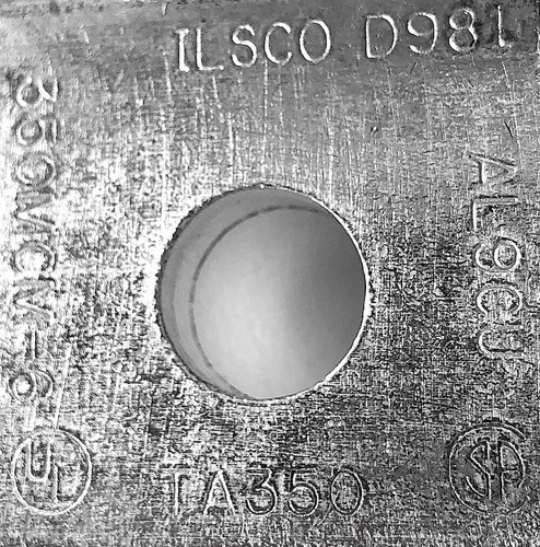 ILSCO D981 Connector Lug Ta-350 350mcm-6 Al9cu for sale online | eBay