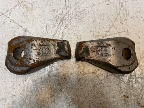 Pair of AHWI Forestry Mulcher Teeth BFS46R | BFS47L | eBay