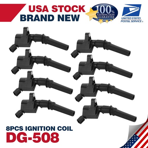 8Pcs Ignition Coil For Motorcraft Ford Lincoln Expedition 3W7Z-12029-AA ...