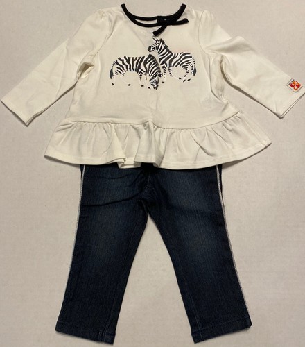 NWT NEW Baby Girl Gymboree Denim Jeans Zebra Eric Carle Outfit Lot 6 ...