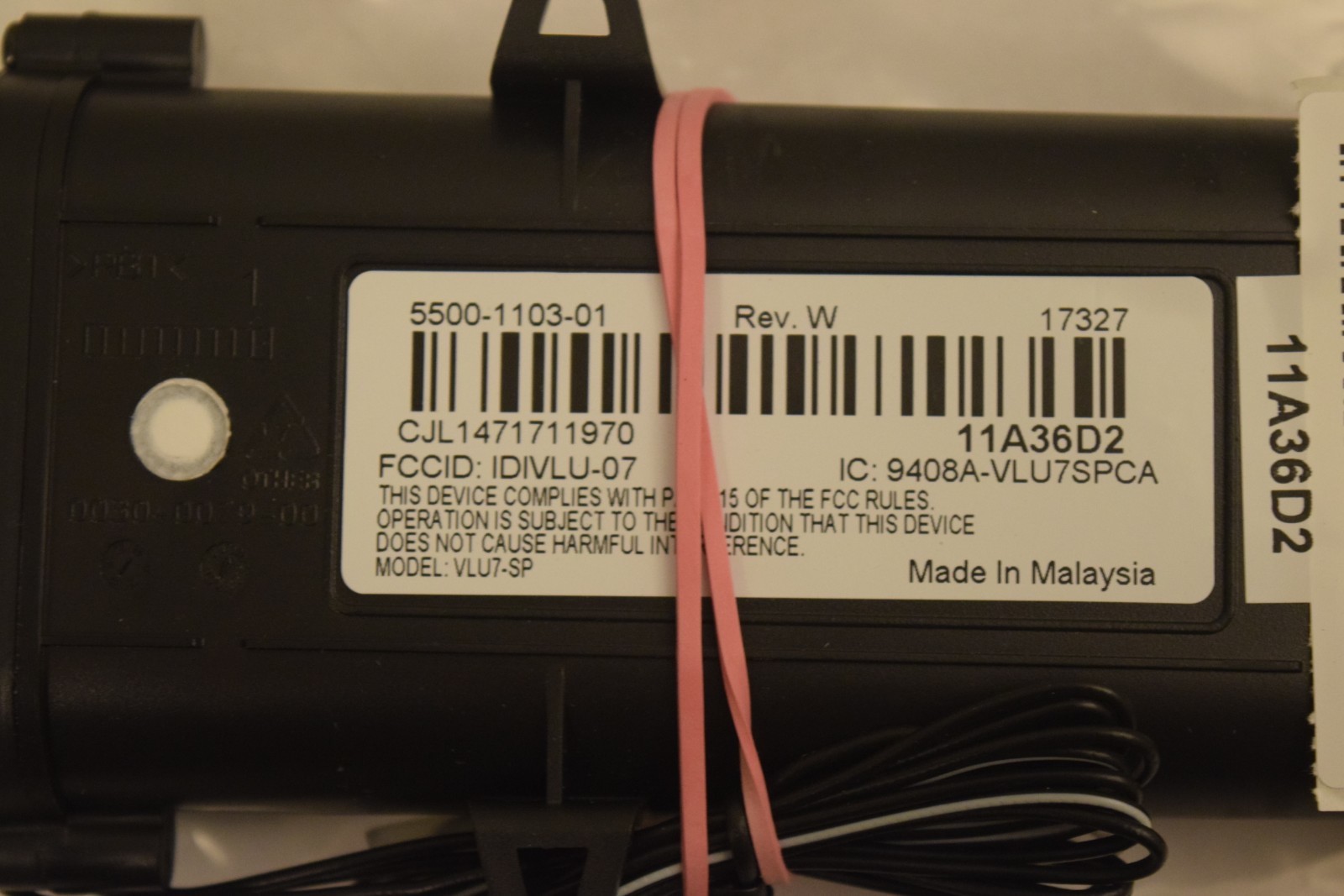 LOJACK VEHICLE RECOVERY TRANSMITTER MODULE 5500-1103-01 17327 9408A ...