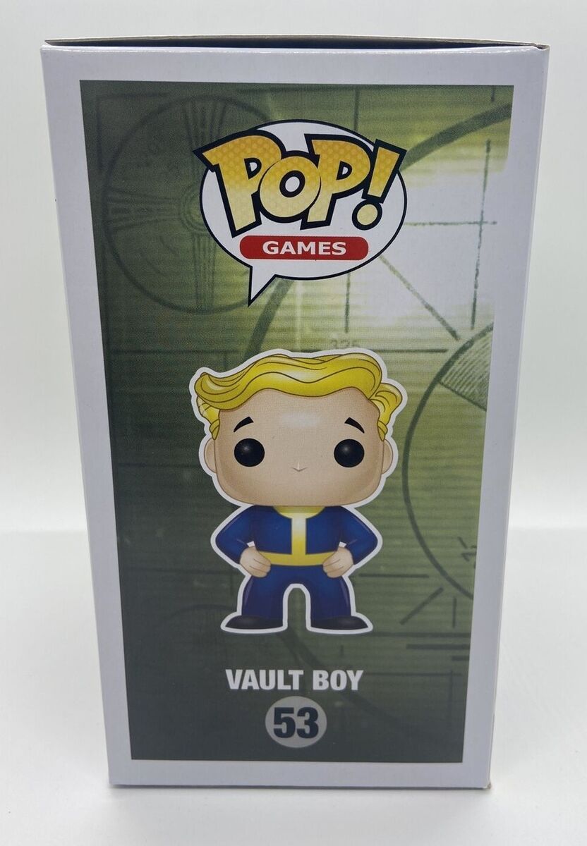 Funko POP Fallout Vault Boy 53 Glow in the Dark Hot Topic Funko POP Fallout Vault Boy 53 Glow in the Dark Hot Topic