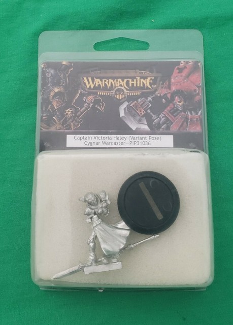 Warmachine Cygnar PIP31096 Captain Victoria Haley Warcaster for sale ...