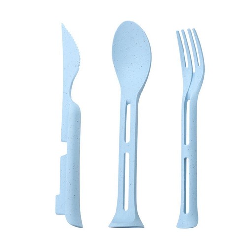 Student Travel Fork Spoon Dinnerware Sets Cutlery Set Kitchen Gadgets ...