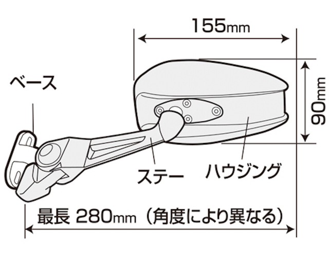 TANAX Cowling Mirror 9 Honda Cbr1000rr Fireblade for sale online | eBay