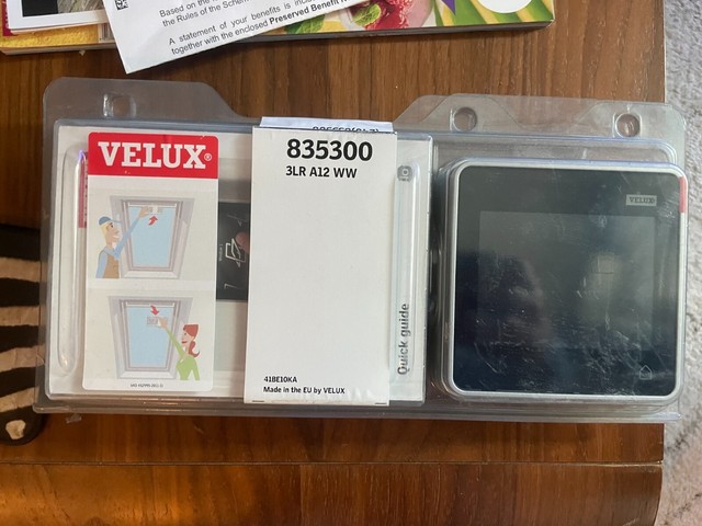 Velux Integra Wireless Remote Control Pad 835300 - 3LR A12 WW for sale ...