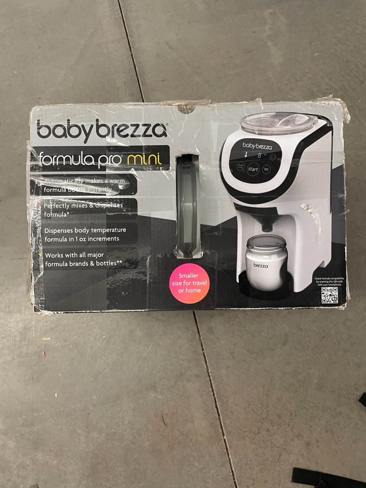 Baby Brezza Formula Pro Mini Maker - White/Black (FRP0079) for sale ...