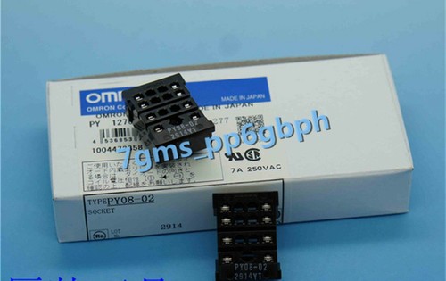 2 PCS NEW Omron PY08-02 PCB board relay socket base MY2N applicable | eBay
