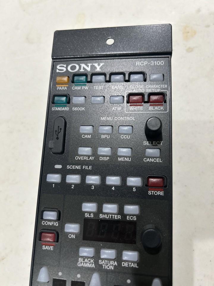 Sony RCP-3500 Joystick-type Professional HDC/HSC/HXC Camera Remote ...