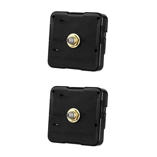 2 PCS Quartz Clock Movement Mechanism Kit Parts Battery Operated Office ...