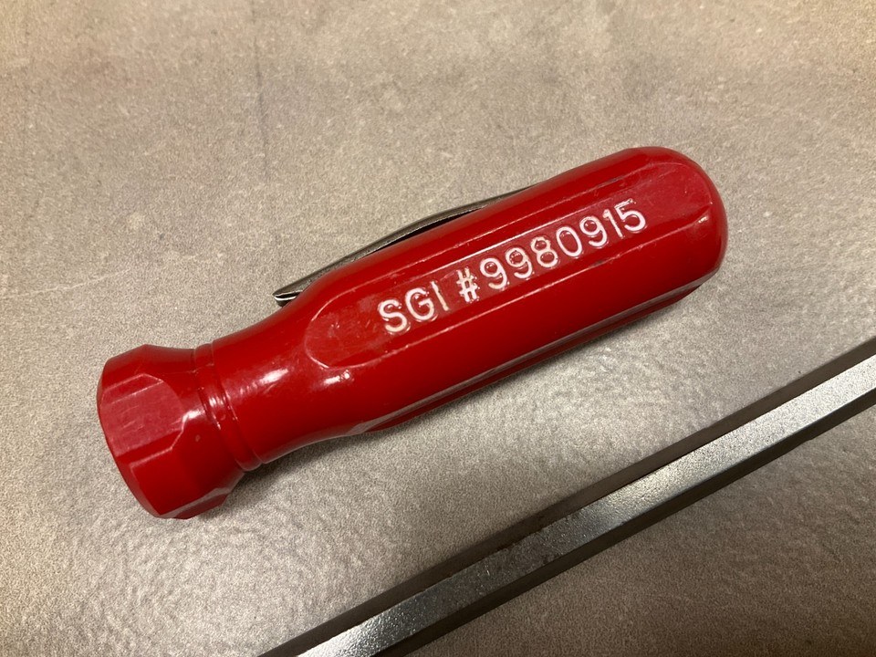 SGI Silicon Graphics Upgrade Vintage two sided Reversible Screwdriver ...